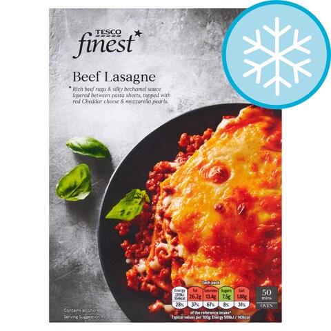 Tesco Finest Beef Lasagne 400g - Tesco Groceries