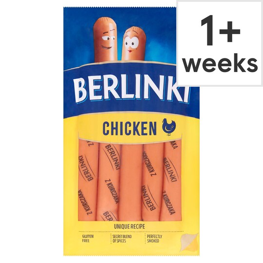 Morliny Berlinki Chicken 250G - Tesco Groceries