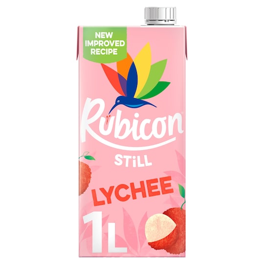 Rubicon Lychee Juice Drink 1 Litre - Tesco Groceries