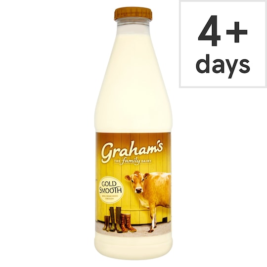 Graham's Gold Smooth Milk 1 Litre - Tesco Groceries