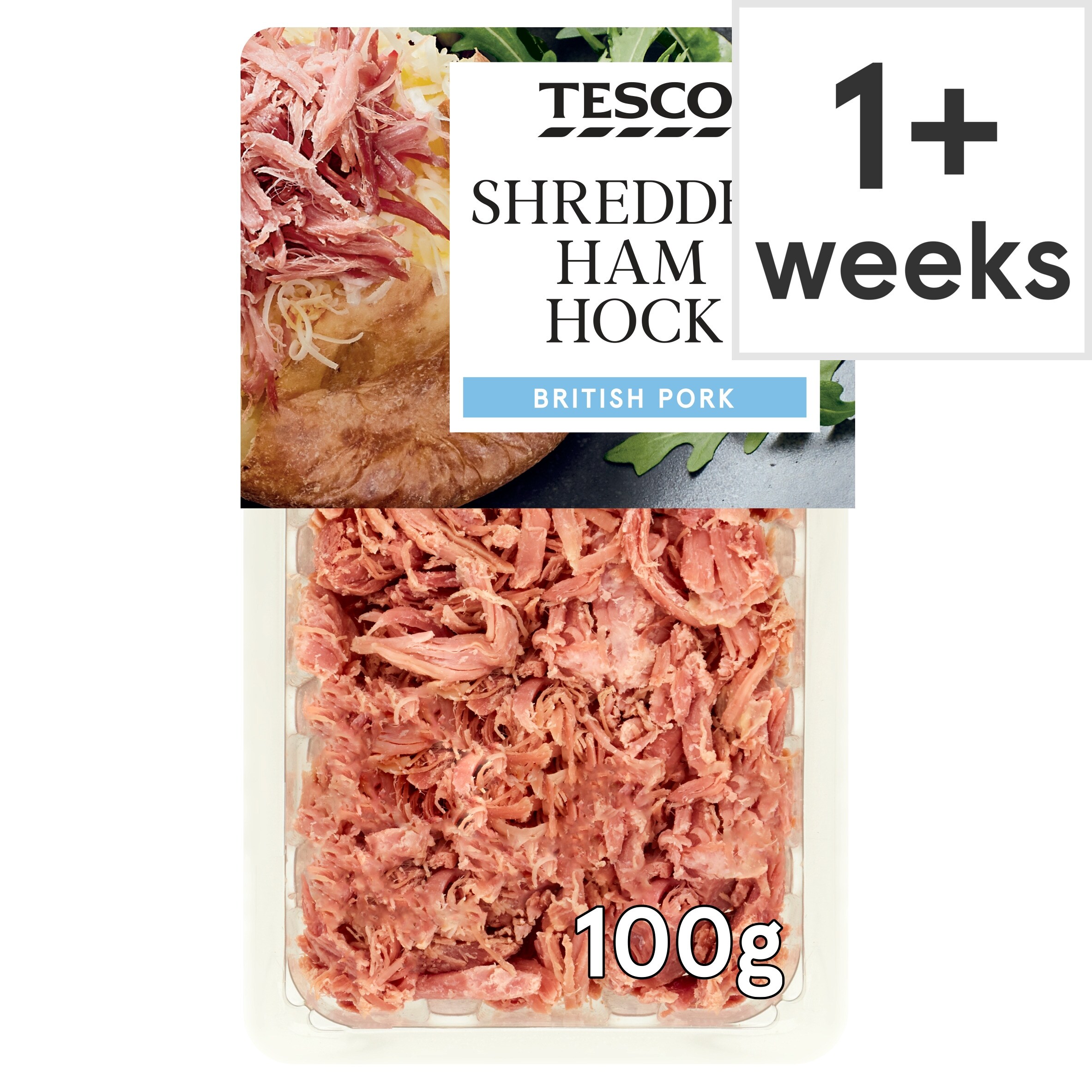 Tesco Shredded Ham Hock 100G - Tesco Groceries