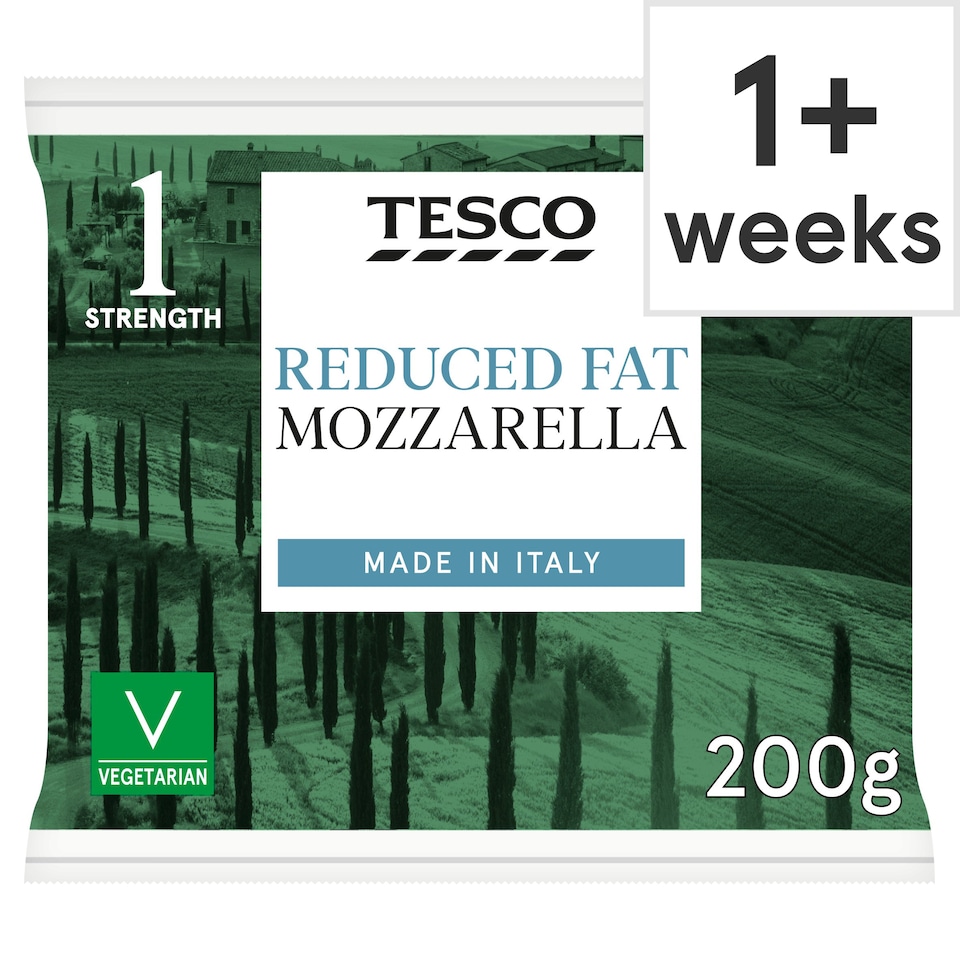 Tesco Reduced Fat Mozzarella 200g - Tesco Groceries