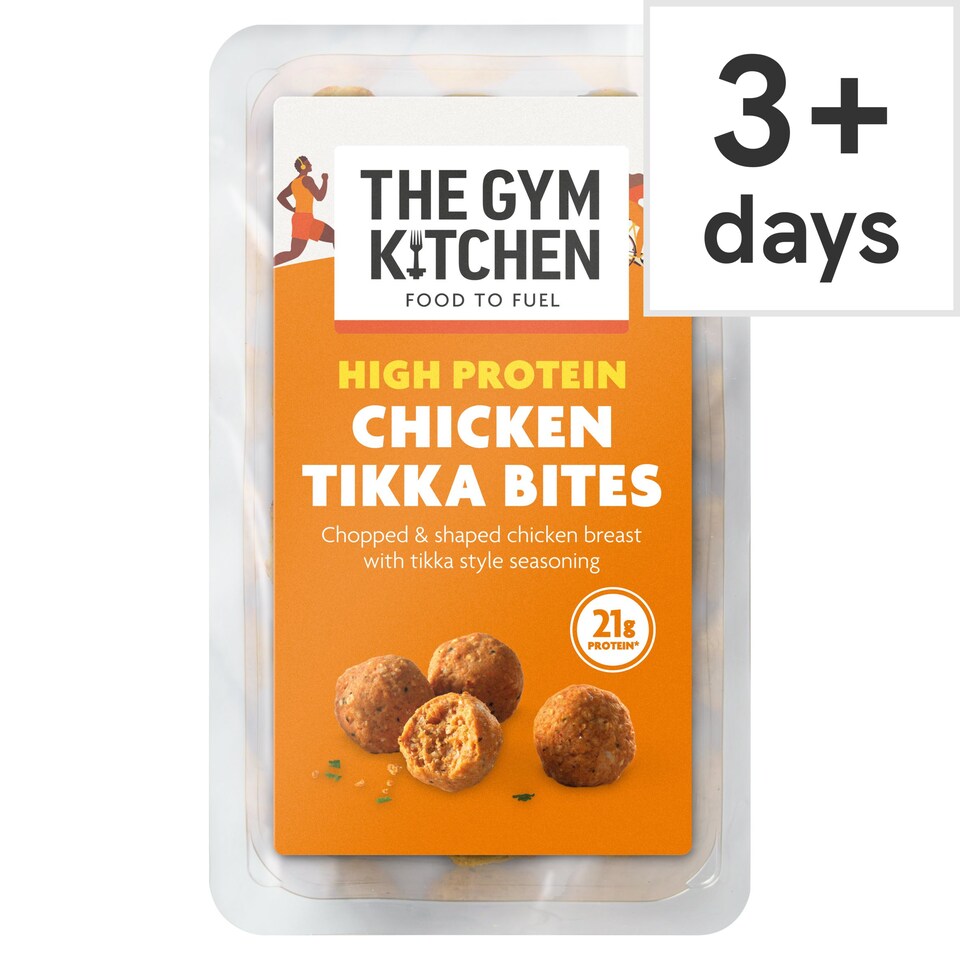 The Gym Kitchen Chicken Tikka Bites 105g - Tesco Groceries
