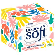Tesco Tissue Cube 56X3ply - Tesco Groceries