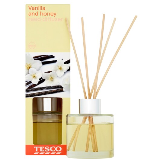 Tesco Vanilla & Honey 90Ml Diffuser - Tesco Groceries