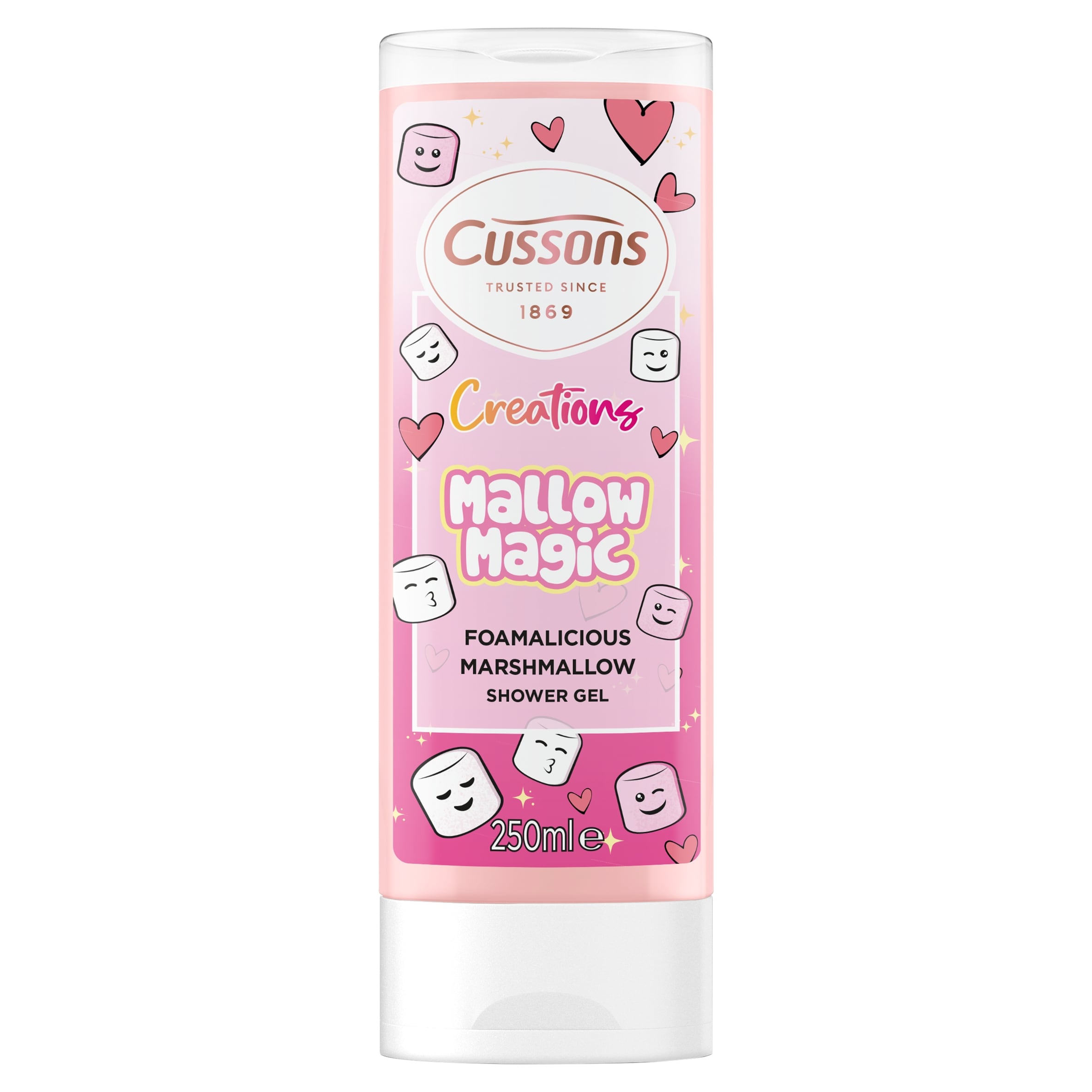 CUSSONS CREATIONS MALLOW MAGIC FOAMALICIOUS SHOWER GEL 250ML - Tesco ...