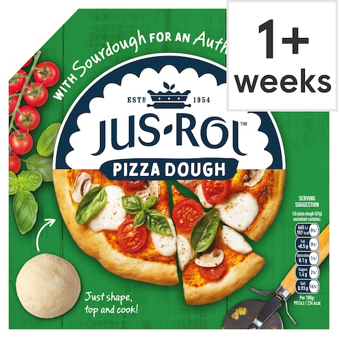 Jus-Rol Pizza Dough with Sourdough 400g - Tesco Groceries