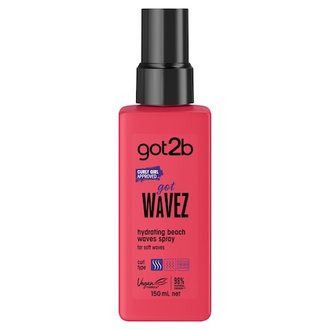 Got2b Got Curlz Hydrating Beach Wave Spray 150Ml - Tesco Groceries