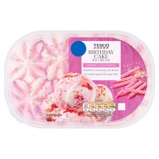 Tesco Birthday Cake Ice Cream 900ml - Tesco Groceries