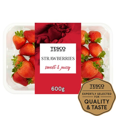 Tesco Strawberries 600G - Tesco Groceries