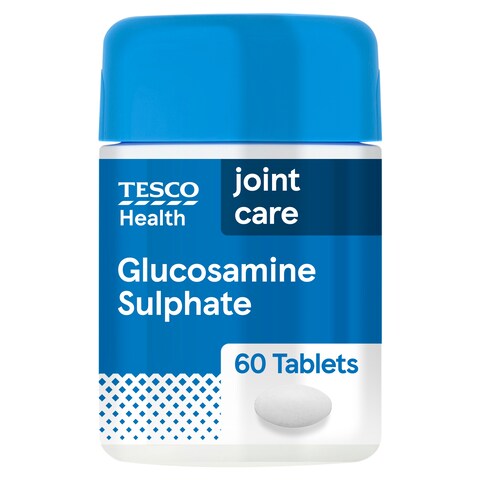 Tesco Health Joint Care Tablets with Glucosamine Sulphate 500Mg - 60s ...