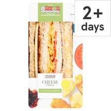 Tesco Cheese Triple Sandwich - Tesco Groceries
