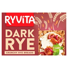 Ryvita Dark Rye Crisp Bread 250G - Tesco Groceries