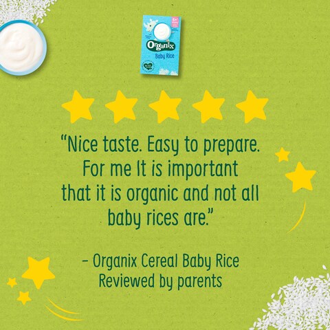 Organix Baby Rice 100G - Tesco Groceries