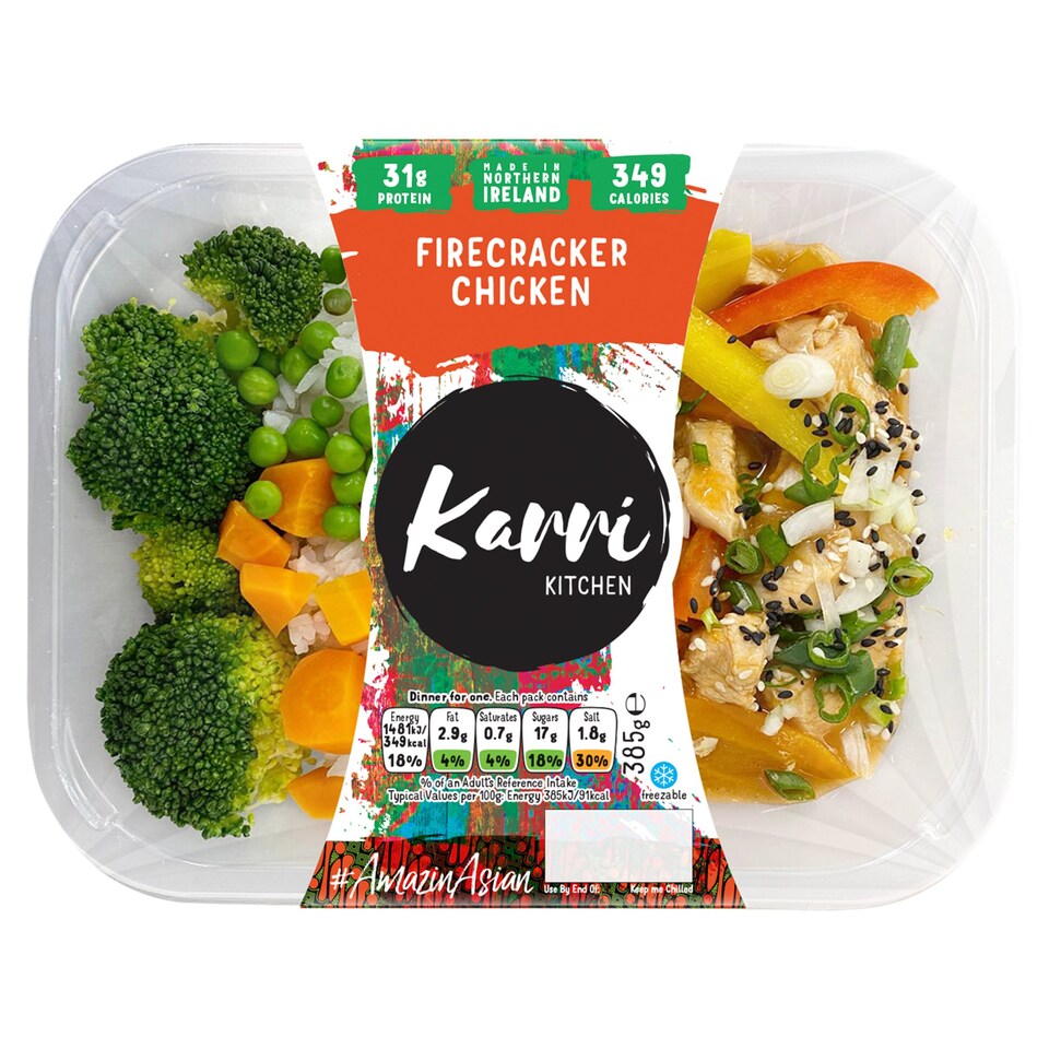 Karri Kitchen Firecracker Chicken 385g - Tesco Groceries
