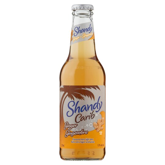 Shandy Carib Ginger Beer 275Ml - Tesco Groceries