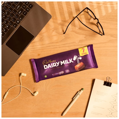 Cadbury Dairy Milk Chocolate Bar Multipack 7 Pack 7 x 27.2g - Tesco ...