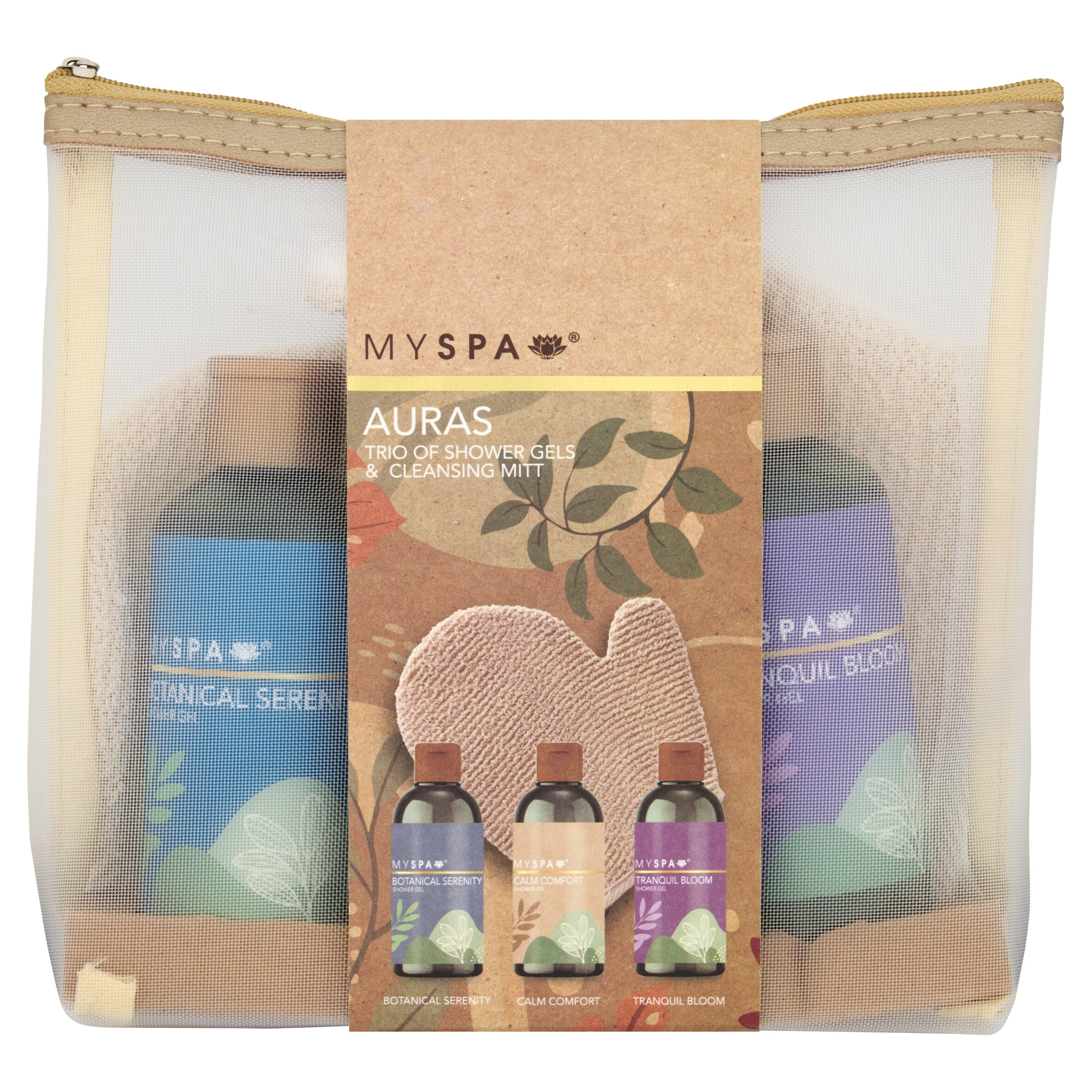 My Spa Auras trio of shower gels - Tesco Groceries