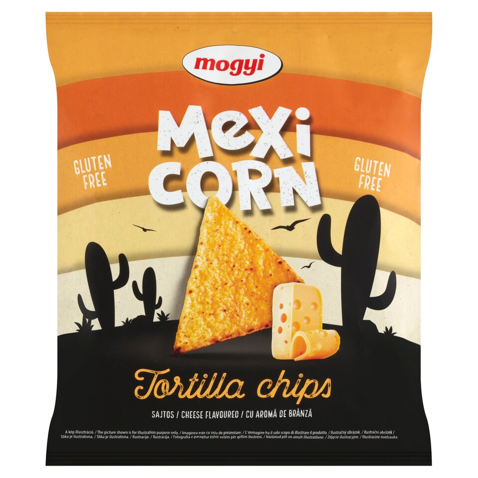 Mogyi Mexi Corn sajtos tortilla chips 90 g - Tesco Groceries