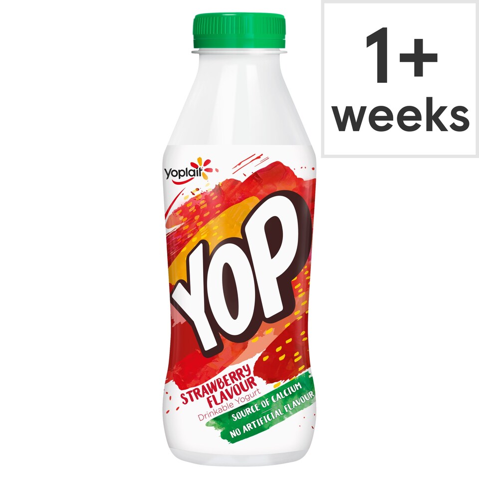 Yop Strawberry Flavoured Yogurt Drink 500 G - Tesco Groceries
