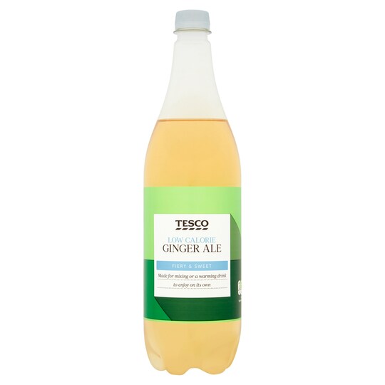 Tesco Low Calorie Ginger Ale 1 Litre - Tesco Groceries