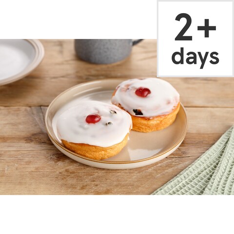 Tesco Belgian Buns 2 Pack - Tesco Groceries