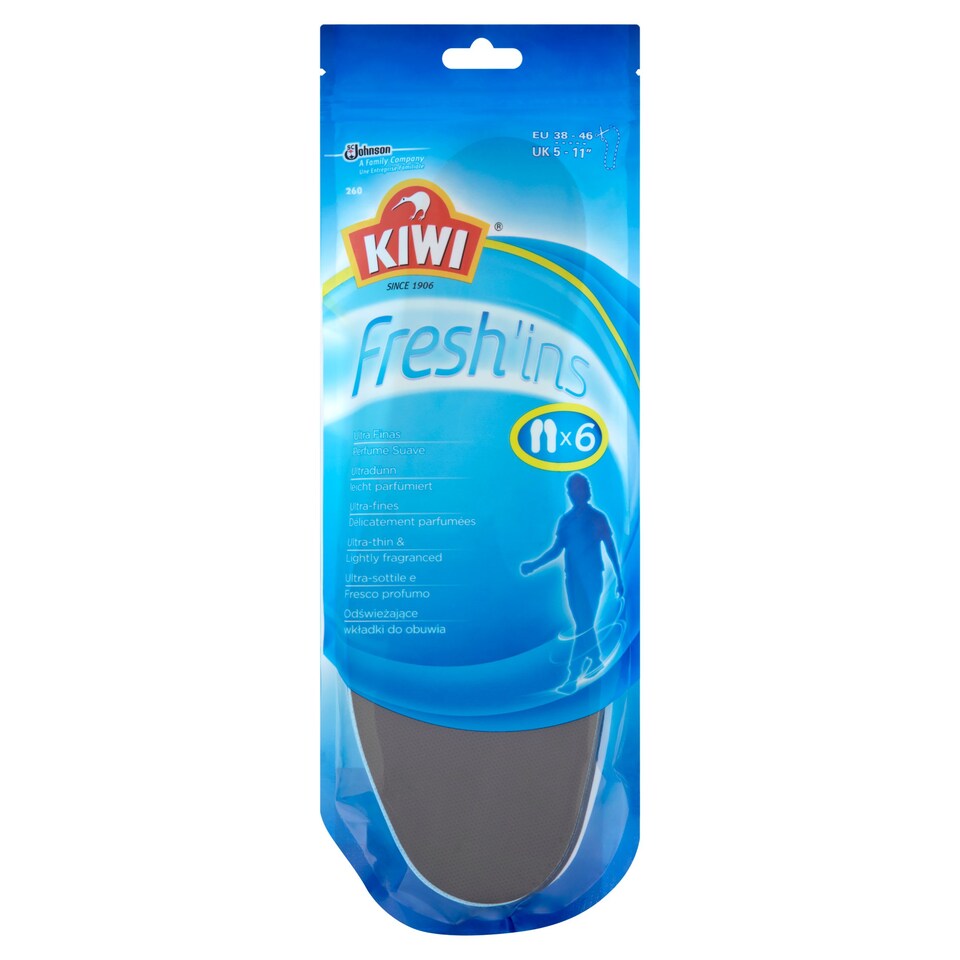 Kiwi Fresh Ins Mens Insole x6 - Tesco Groceries
