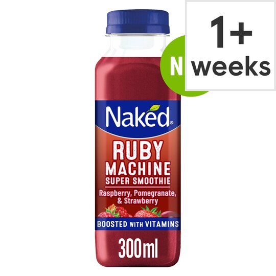 Naked Ruby Machine Super Smoothie 300Ml - Tesco Groceries