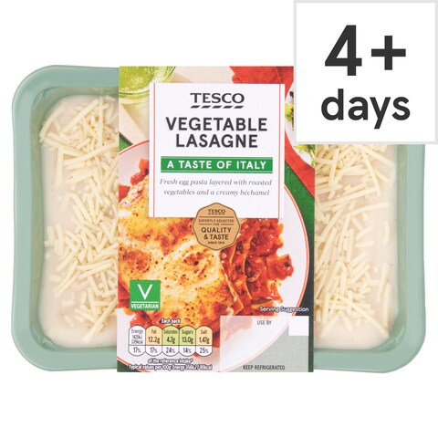 Tesco Vegetable Lasagne 400G - Tesco Groceries