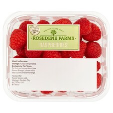 Rosedene Farms Raspberries 150g - Tesco Groceries