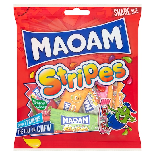 Haribo Maoam Stripes 140G (R) - Tesco Groceries