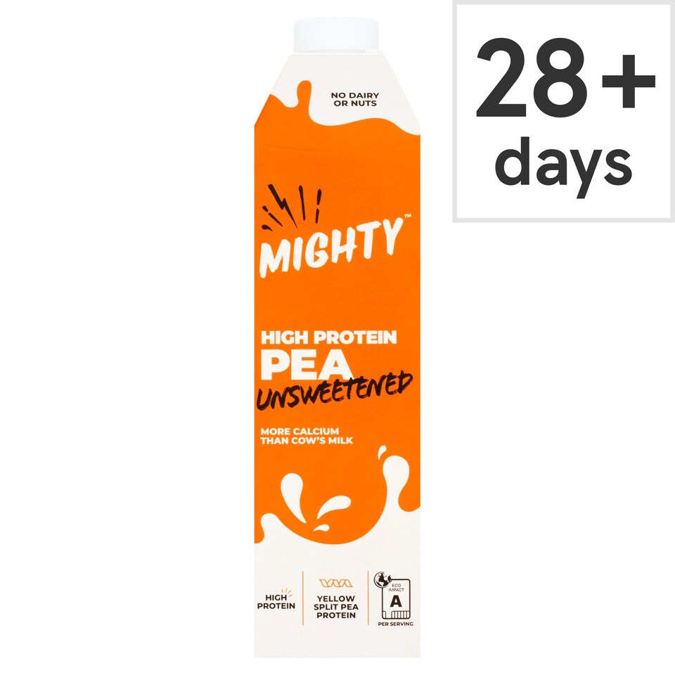 Mighty Pea M.Lk Unsweetened Milk Alternative 1 Litre - Tesco Groceries