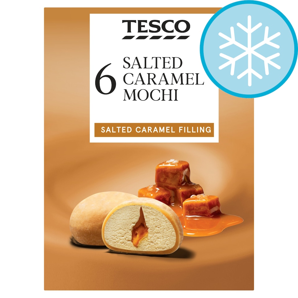 Tesco Salted Caramel Mochi 210g - Tesco Groceries