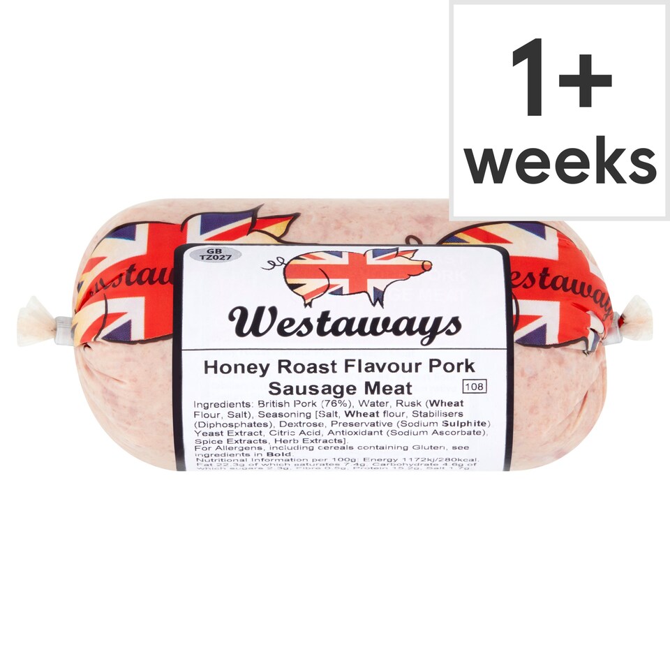 Westaways Honey Roast Sausage Meat 400G - Tesco Groceries
