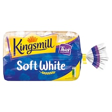 Kingsmill Soft White Thick Bread 800G - Tesco Groceries
