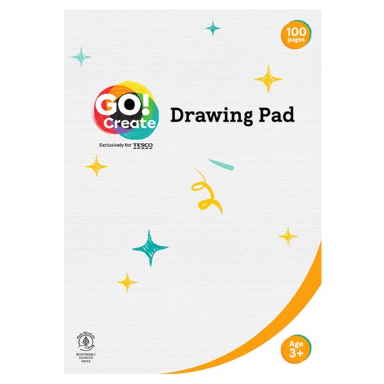 Go Create Drawing Pad A4 - Tesco Groceries