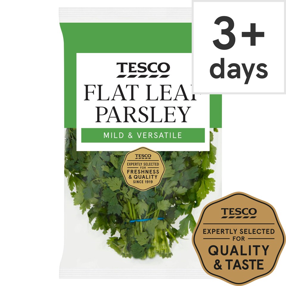 Tesco Flat Leaf Parsley 100G - Tesco Groceries
