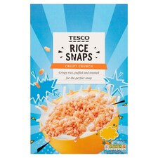 Tesco Rice Snaps Cereal 375G - Tesco Groceries