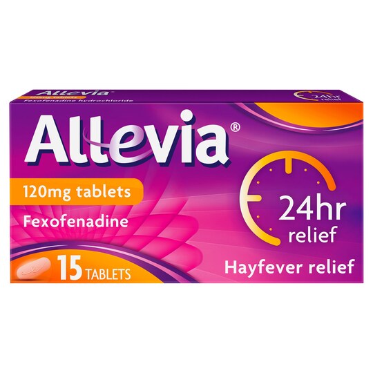 Allevia 120Mg Tablets 15 Pack - Tesco Groceries