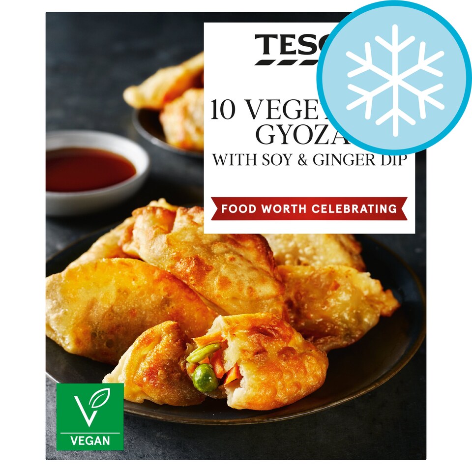 Tesco Fried Vegetable Gyoza 210G - Tesco Groceries
