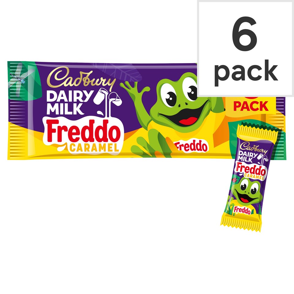 Cadbury Dairy Milk Freddo Caramel 6X19.5G - Tesco Groceries