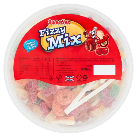 Sweeties Fizzy Mix 1000G - Tesco Groceries