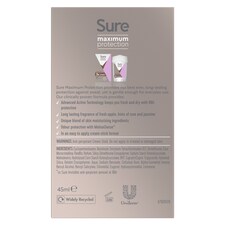 Sure Women Maximum Protection Confidence Cream Antiperspirant Deodorant ...