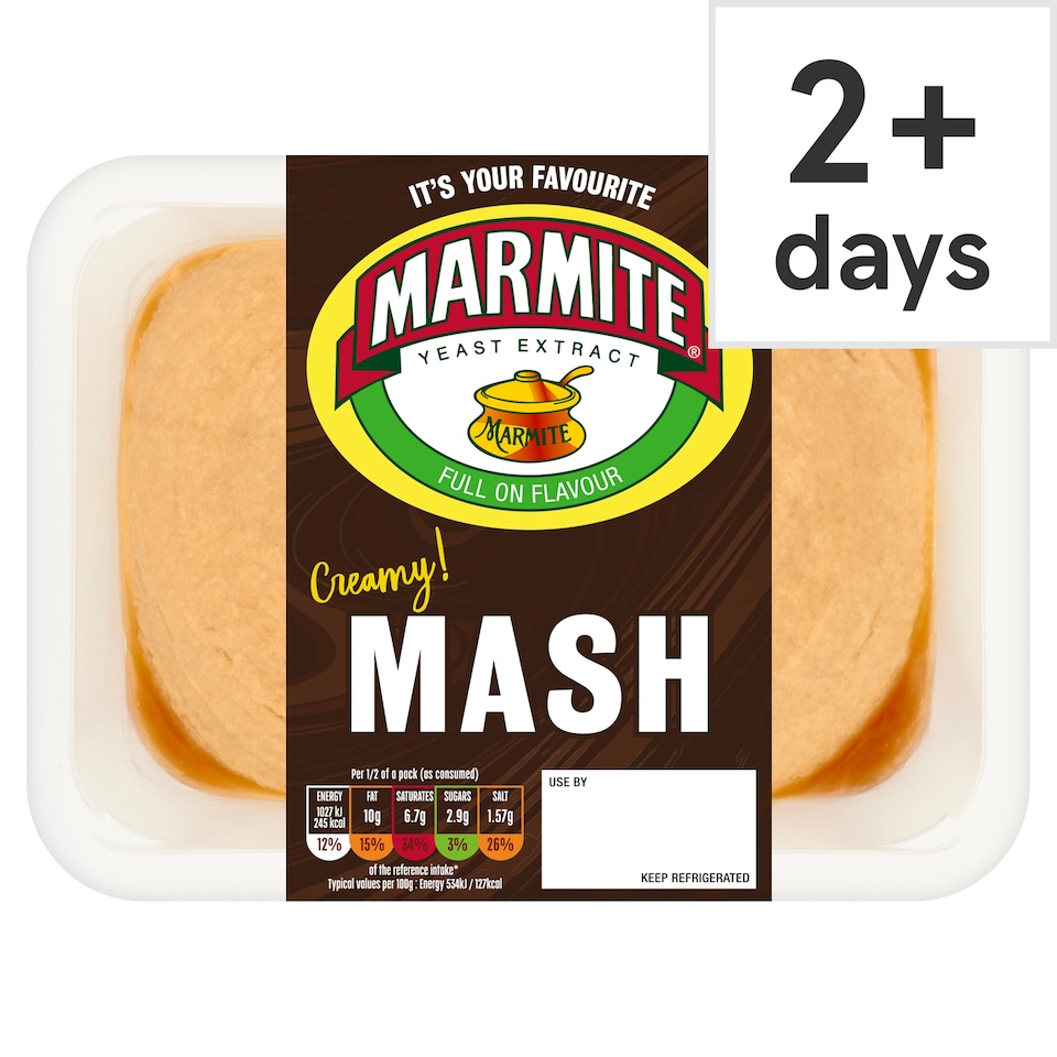 Marmite Mash Potato 400g - Tesco Groceries