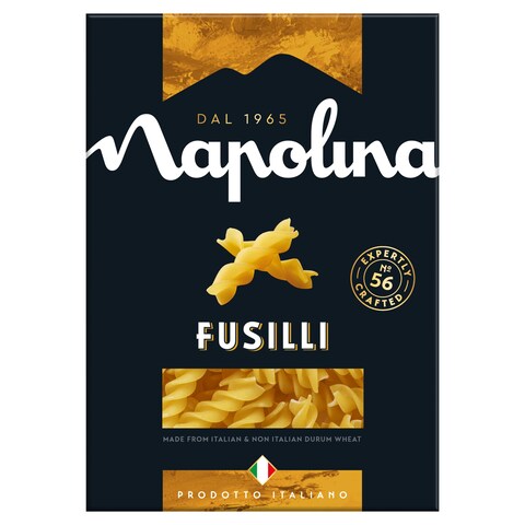 Napolina Fusilli Pasta 500G - Tesco Groceries