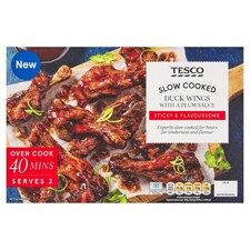 Tesco Slow Cooked Duck Wings With A Plum Sauce 660g - Tesco Groceries