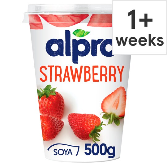 Alpro Strawberry 500G - Tesco Groceries