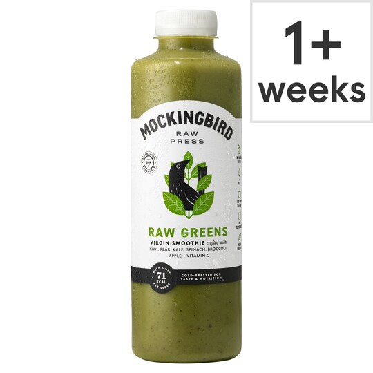 Mockingbird Raw Greens Smoothie 750Ml - Tesco Groceries