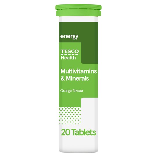 Tesco Multivits & Minerals 20S - Tesco Groceries