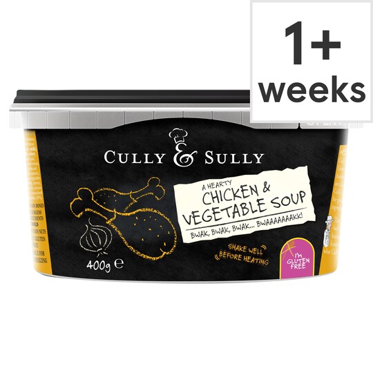Cully & Sully Chicken & Vegetable Soup 400G - Tesco Groceries